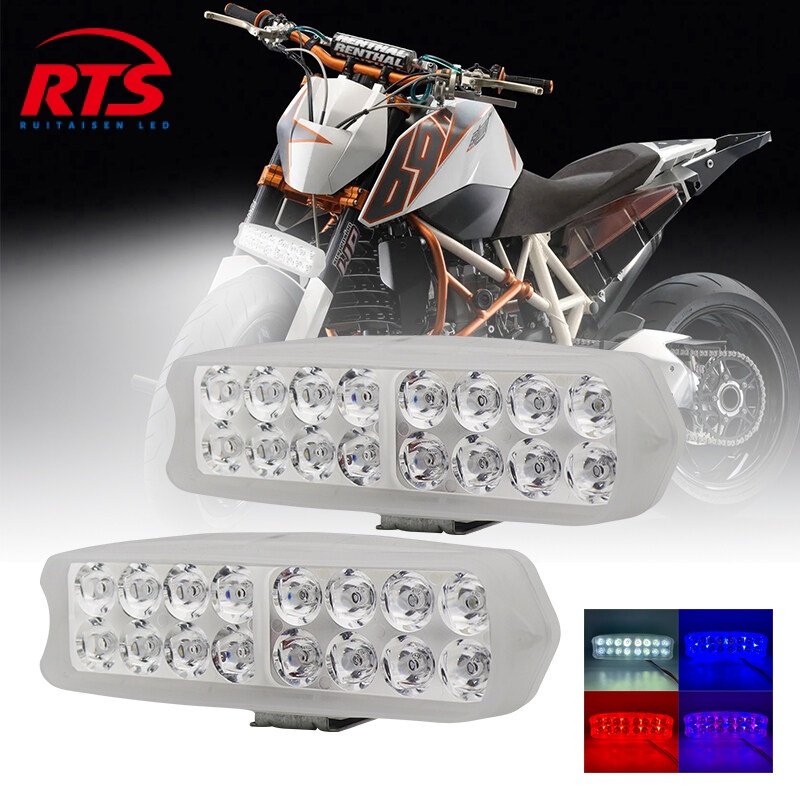 16led truck LED work light truck strobe spotlight car tracks motorbike ...