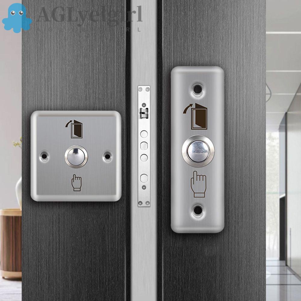 AGLYELGIRL Door Exit Switch Stainless Steel Door Opener Push Button ...