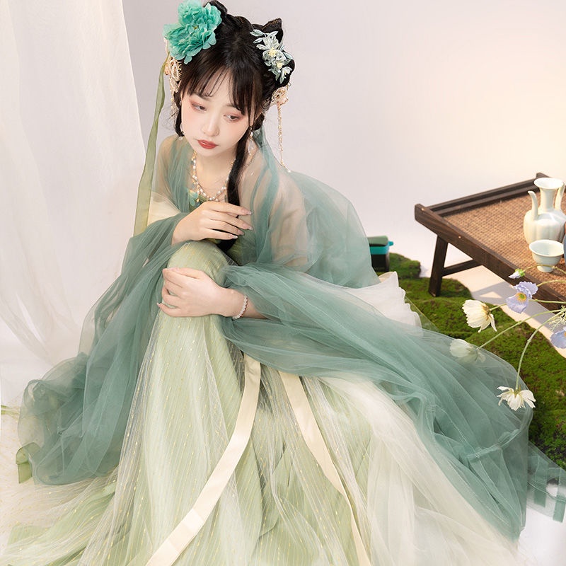 Liuli Kee [Lanshan] Hanfu Women Spring Summer Suit Quaz Skirt Big ...