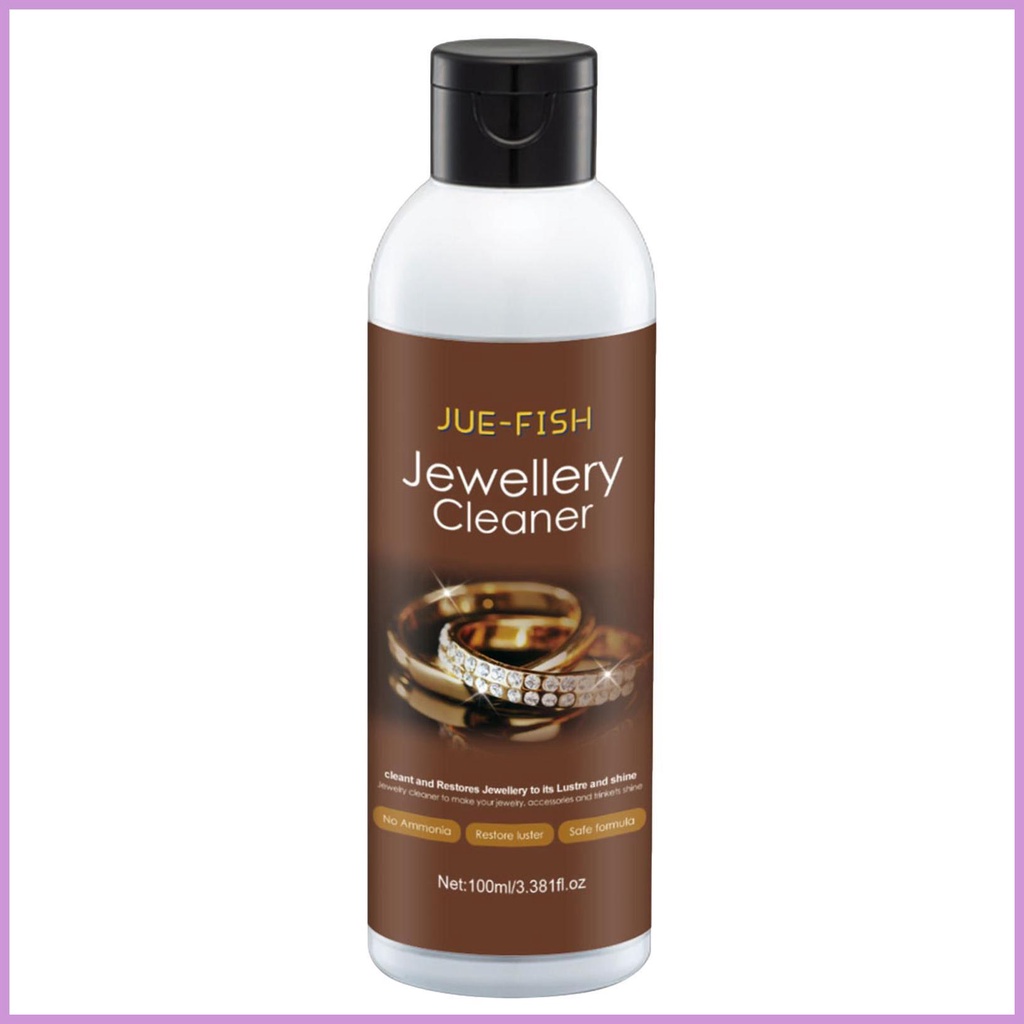 Jewelry Cleaner Liquid 100 Ml Effective For Cleaning Jewelry Jewelry ...