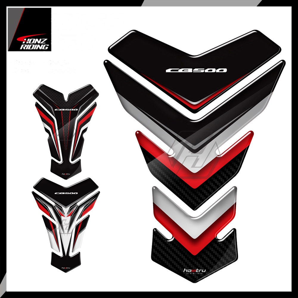 For Honda CB500 CB 500 CB500X CB500F Tank 3D Motorcycle Tank Pad ...