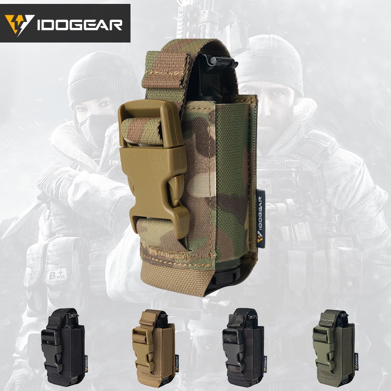 IDOGEAR Tactical Flash bang Pouch Multi-functiom Tool Bag Modular MOLLE ...