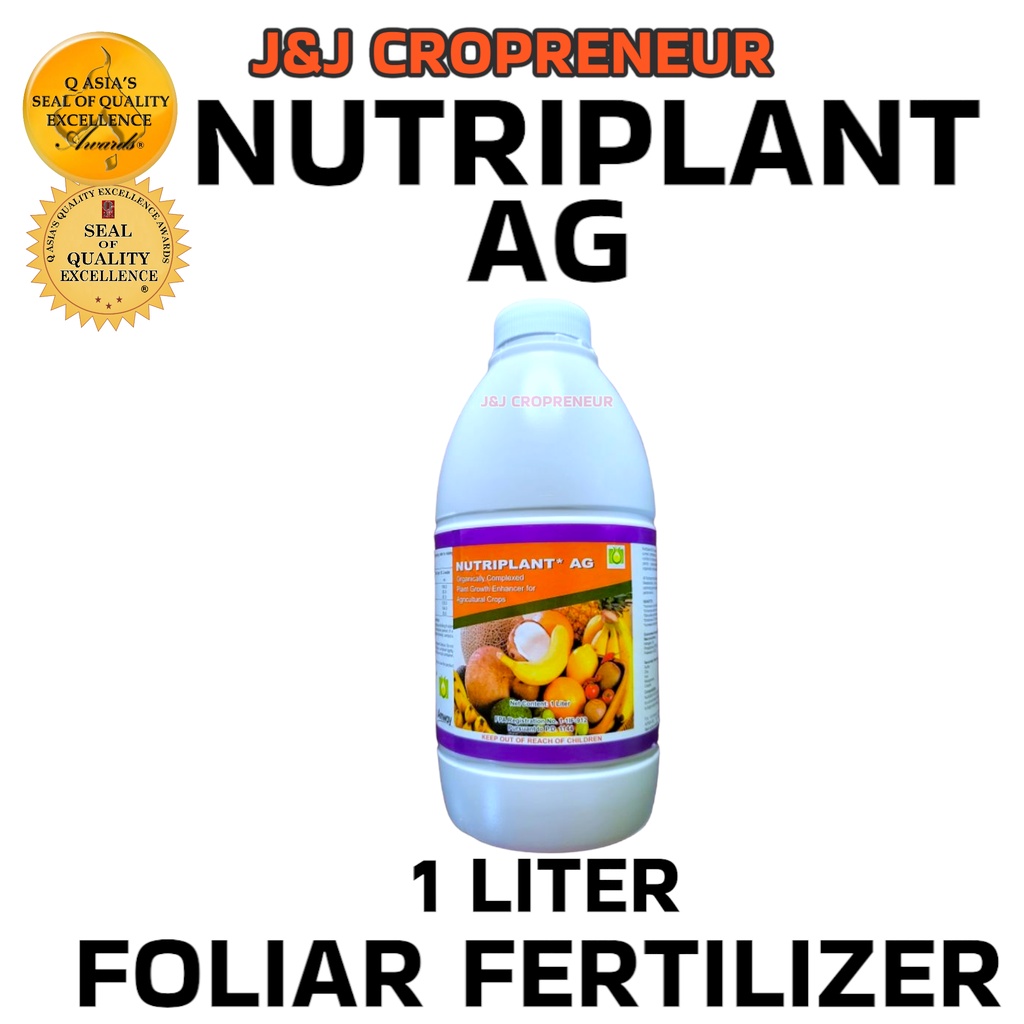 NUTRIPLANT AG FOLIAR FERTILIZER ( 1 LITER ) AMWAY | Shopee Philippines