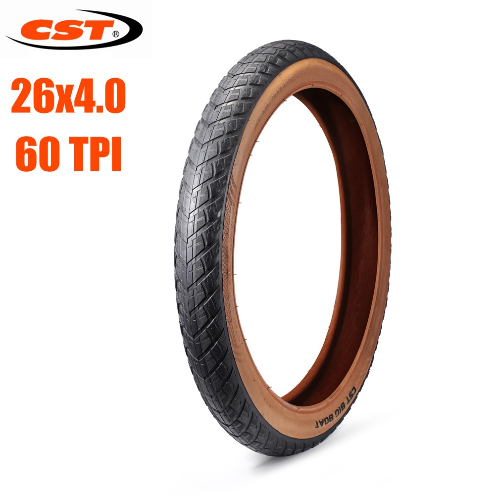 CST 26x4.0 bicycle tire 26x4 fat bike tire fatbike electric tire snow ...