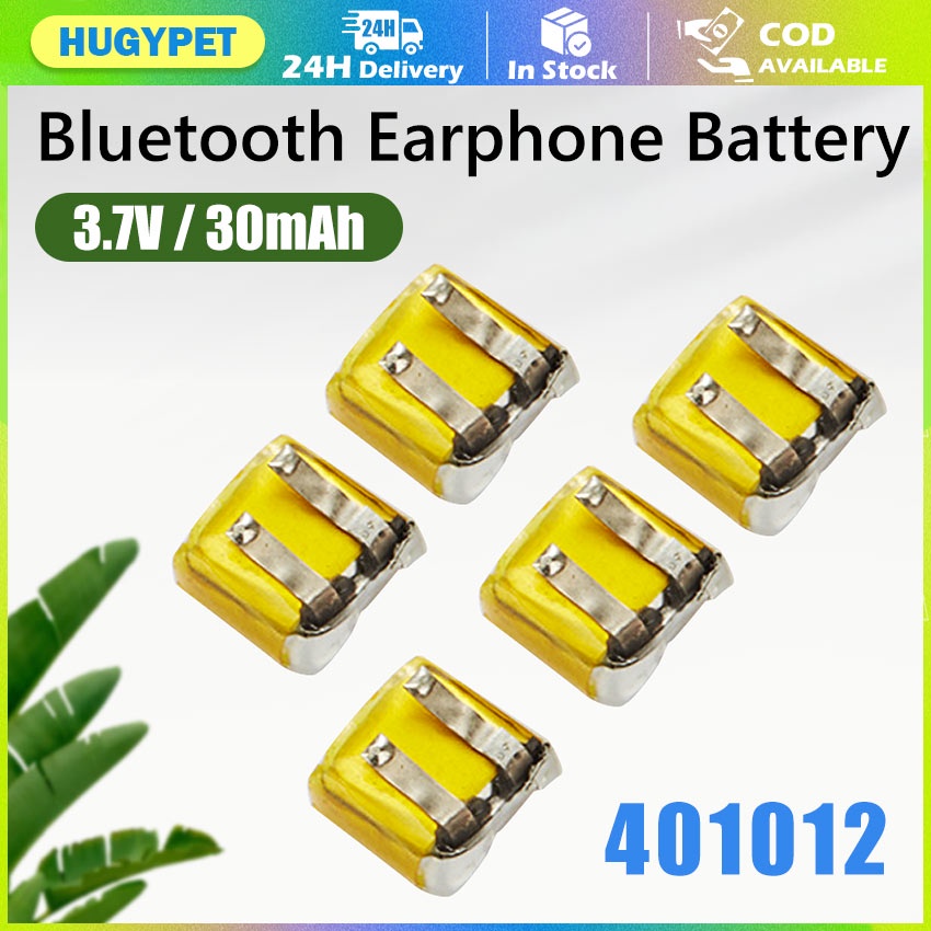 401012 30mah 3.7V Lithium Polymer Lipo Rechargeable Battery For ...