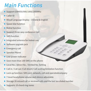 Digital Cordless Phone Sim Card Landline Office Telephone Home Phone ...