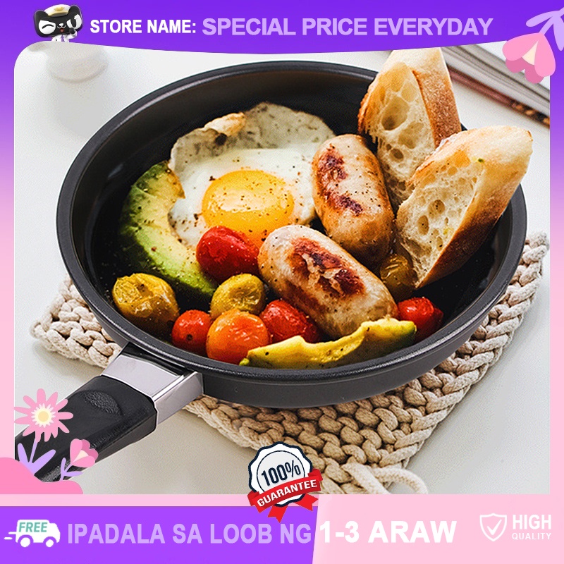 Japanese Original Frying Pan with Handle Non Stick 14/16/18cm Pans ...