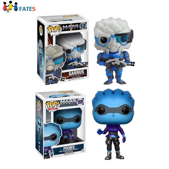 Fas Funko Pop Mass Effect Garrus 12 Figure Toy Cute Cartoon Game Figure Doll Ornaments Ts For