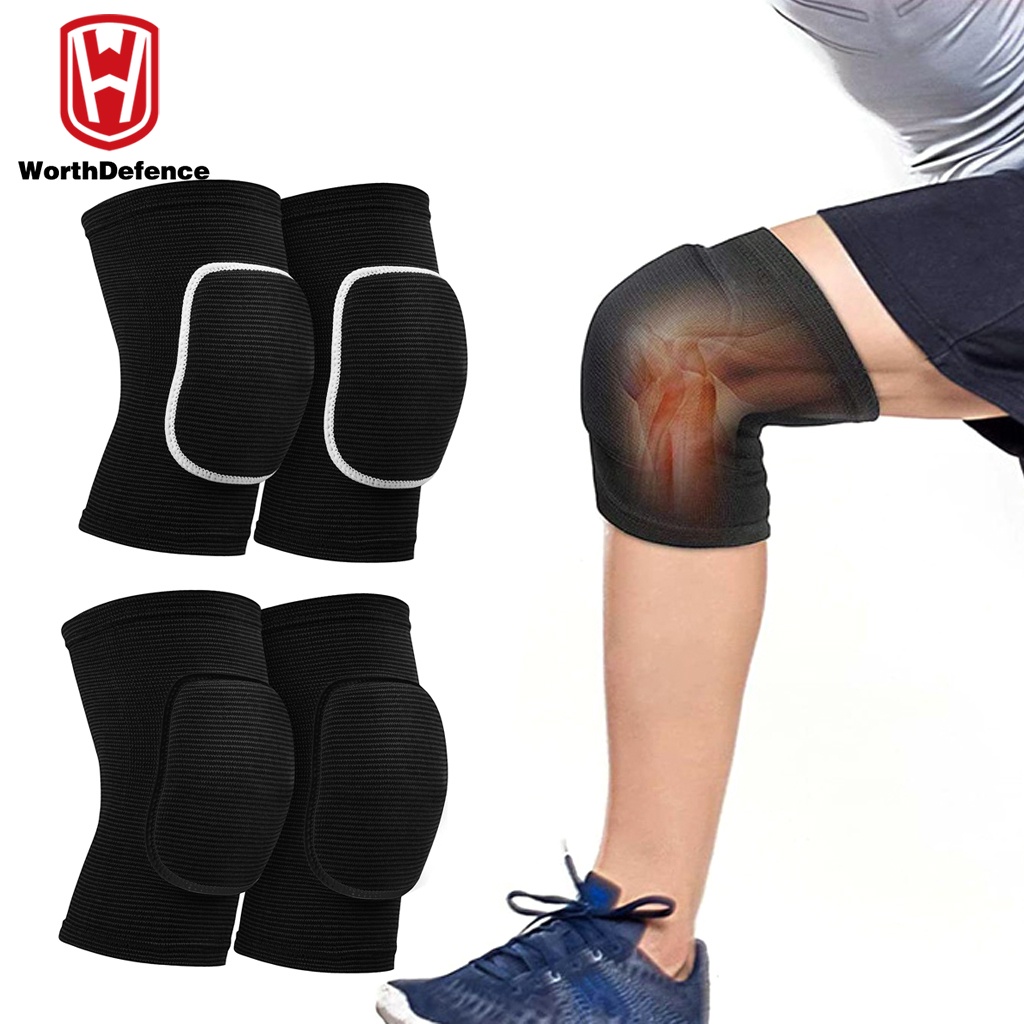 Worthdefence Dancing Knee Pads for Volleyball Yoga Women Kids Men ...