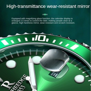Men's Watch Luminous Waterproof Rolex Green Ghost element Watch ...