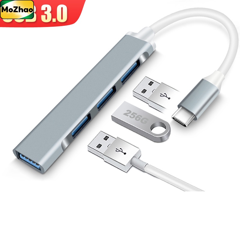 MoZhao Mini Hub Expansion Dock USB 3.0 HUB Splitter One for Four TypeC ...