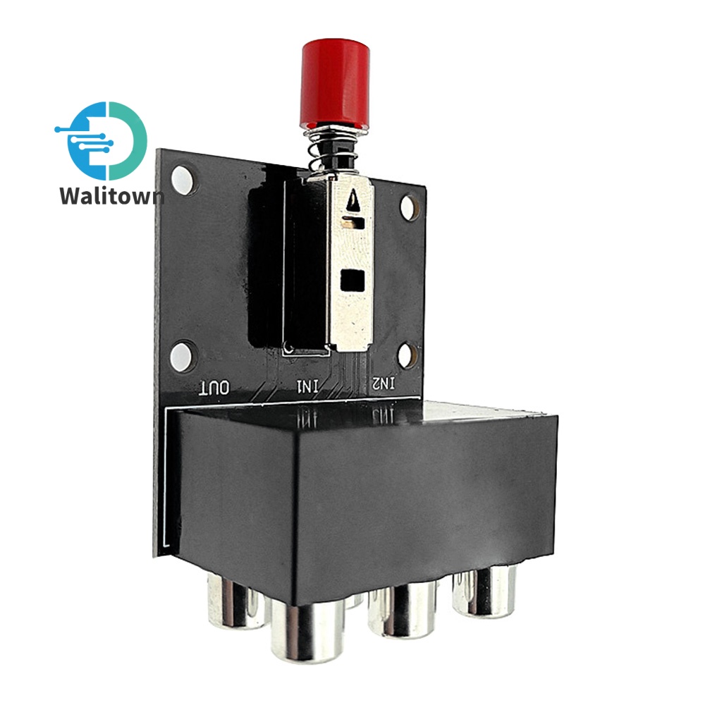 Audio Switching Board Audio Input Signal Selector Relay Module DIY Kits ...