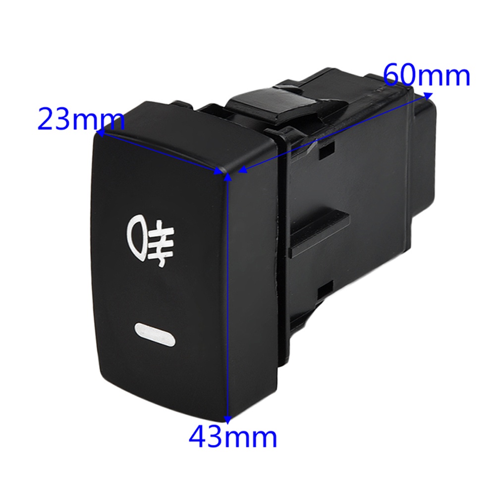 Car Fog Light Switch Button 5-Pin Auto Fog Lamp Switch for Honda CIVIC ...