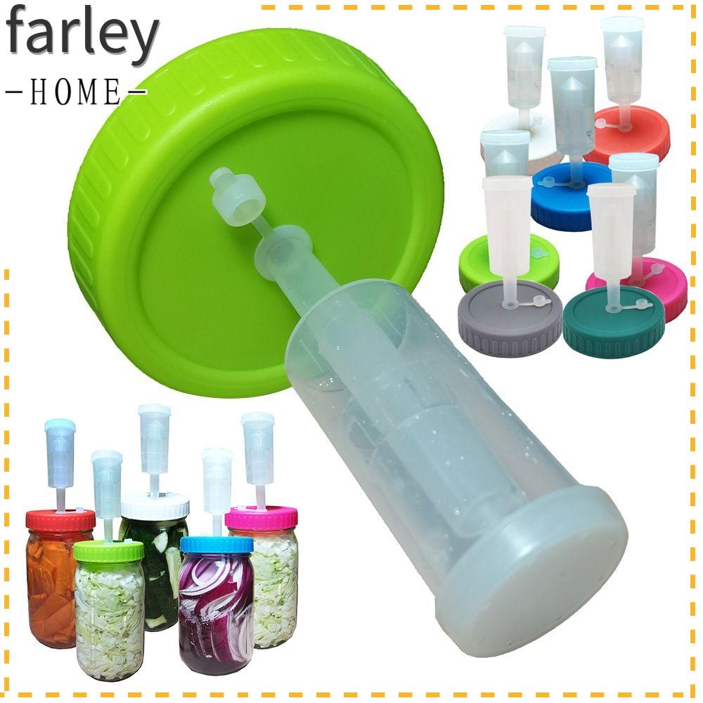 FARLEY 86mm Airlock Fermentation Lids Durable Plastic Waterless ...
