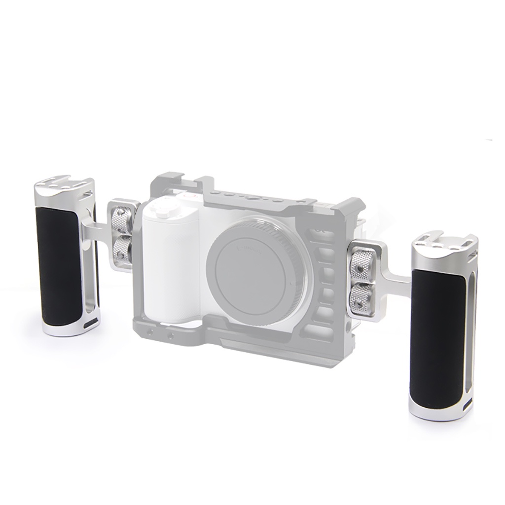 FEICHAO Mini Camera Side Handle Handgrip with Two 1/4”-20 Screws Mount ...