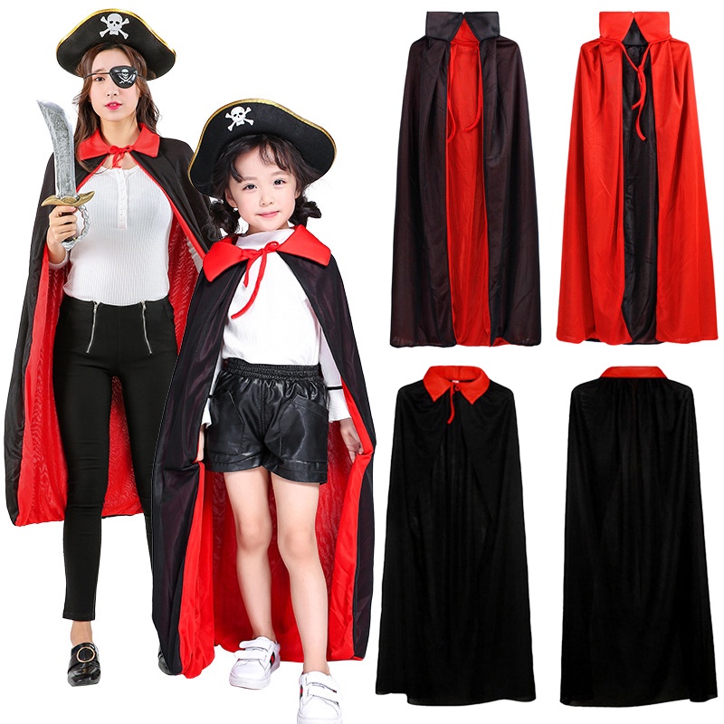 Halloween Two-Sided Cape Cosplay Ghost Festival Party Decorations ...