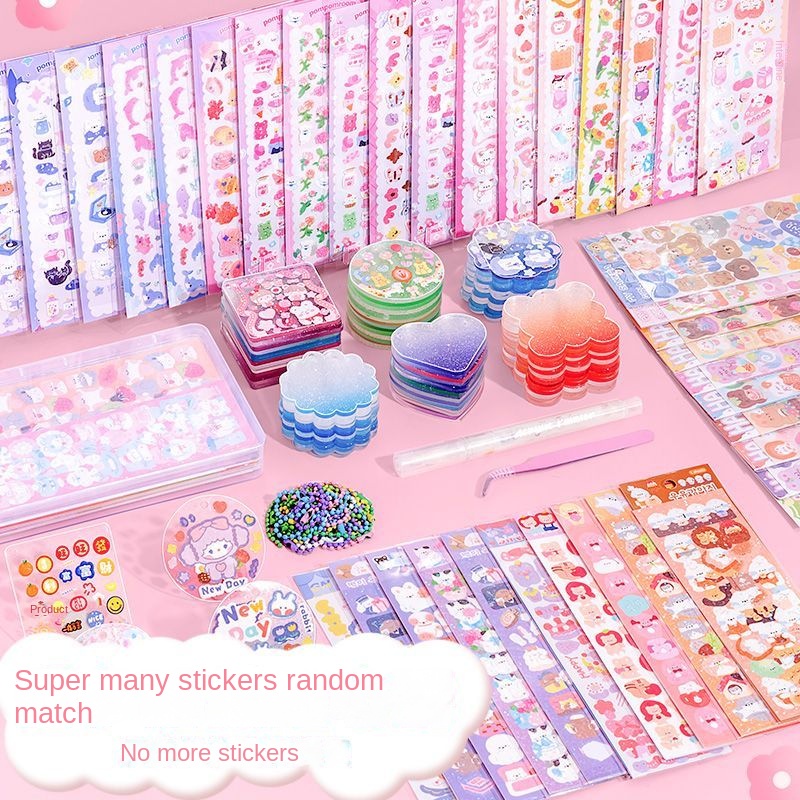 [IN STOCK] Acrylic sticker goo card Diy sticker cream glue goo card ...