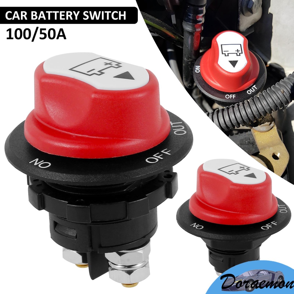Battery Disconnect Switch 12V-48V Battery Power Cut Off Switch Heavy ...