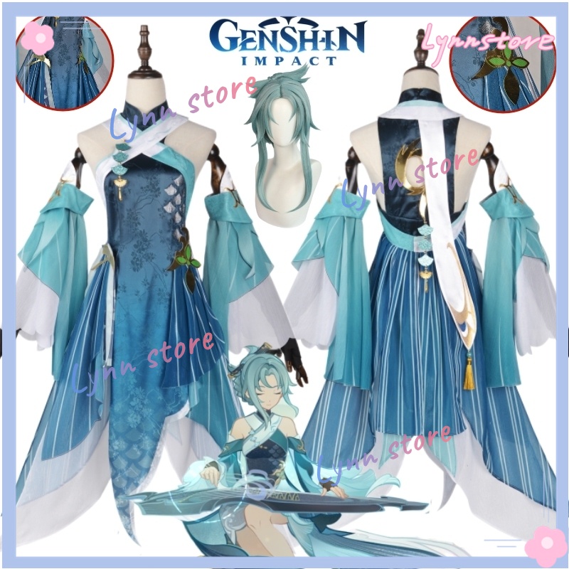 GENSHIN IMPACT Madame Ping Cosplay Costume Game GENSHIN Cosplay ...