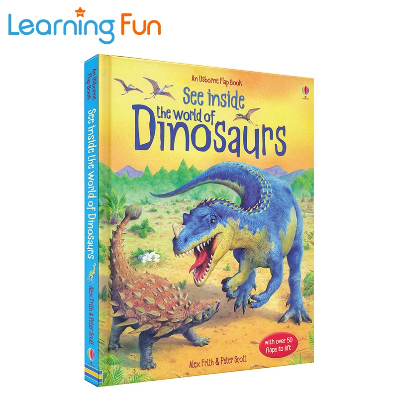 Usborne See Inside World of Dinosaurs Montessori Popular Science ...