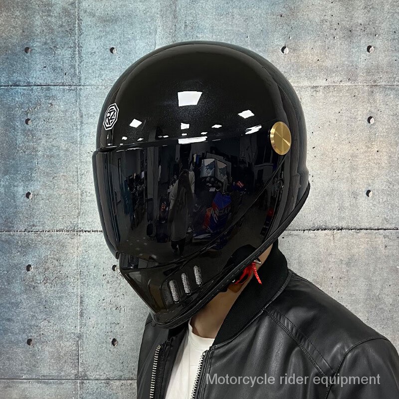 Orz Harley Retro Motorcycle Helmet Walker Cruise Men and Women Full ...