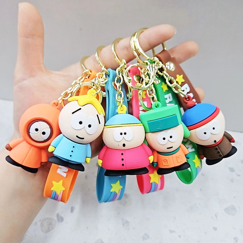 South Park Series Keychain Kyle Kenny Cartman Action Figure Model ...