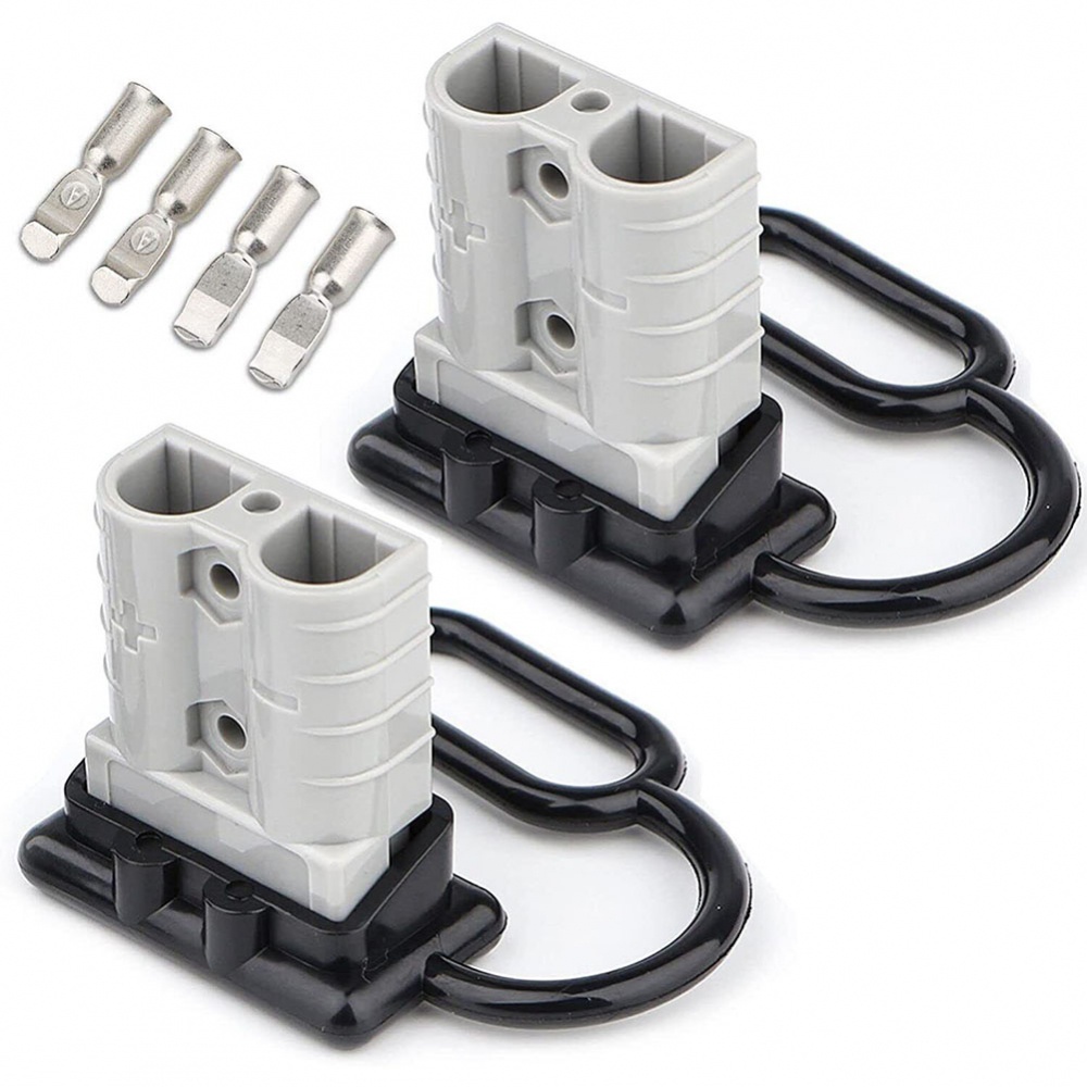 Set of 2 Anderson Style Connectors for High Current Applications up to ...
