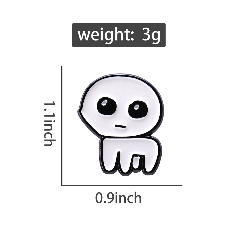 Autism Tbh Creature Enamel Pins Mental Health Caring Brooches Lapel ...