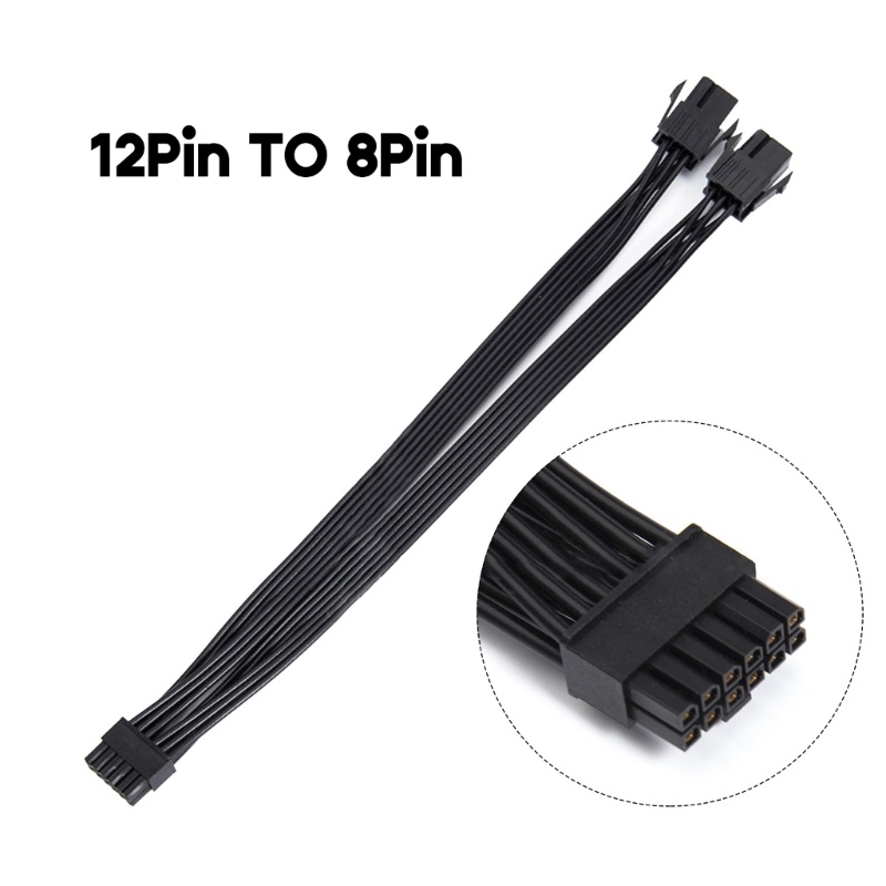 Shas GPU RTX3080 RTX3090 RTX3070 Power Supply Adapter 18AWG Mini 12Pin ...