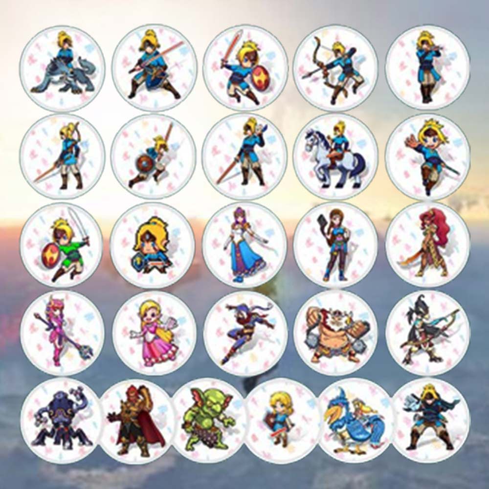 Zelda 2 Kingdom Tear Circle Card Amiibo Compatible NFC Card 26PCS ...