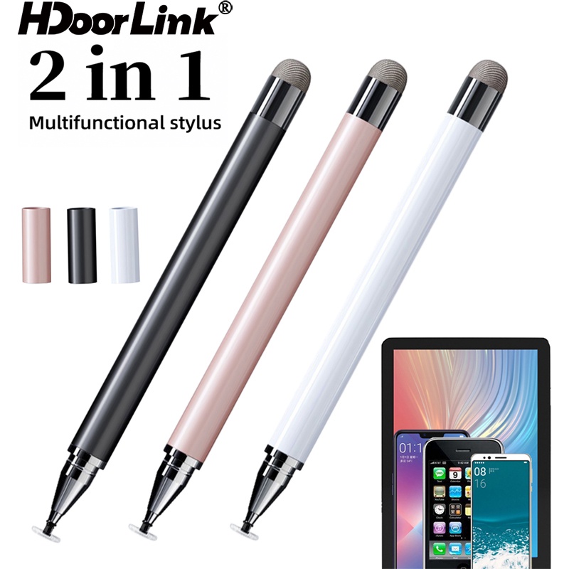Hdoorlink Universal 2 In 1 Stylus Pen Tablet Touch Screen Capacitive