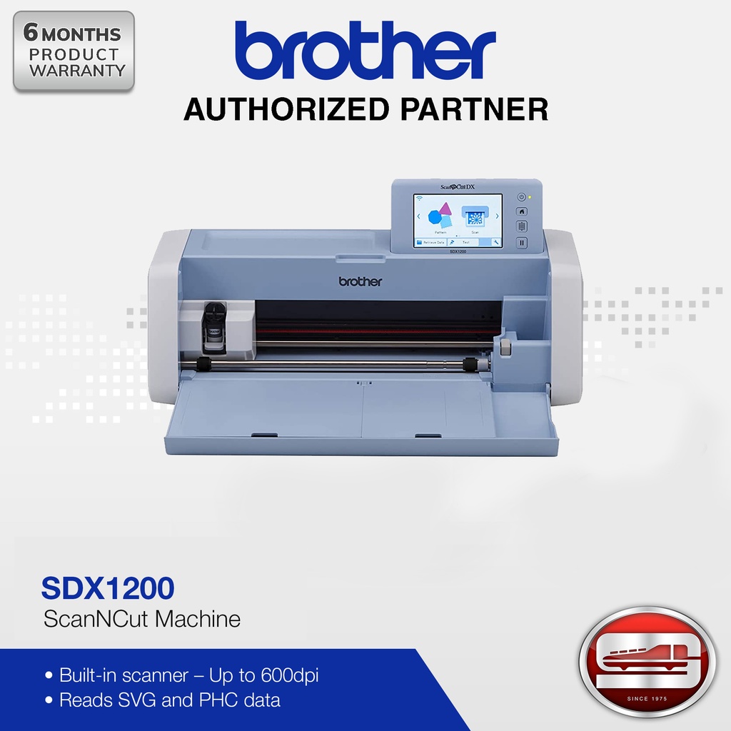 Brother SDX1200 ScanNCut Machine | Home and Hobby Cutting Machine | Shopee Philippines