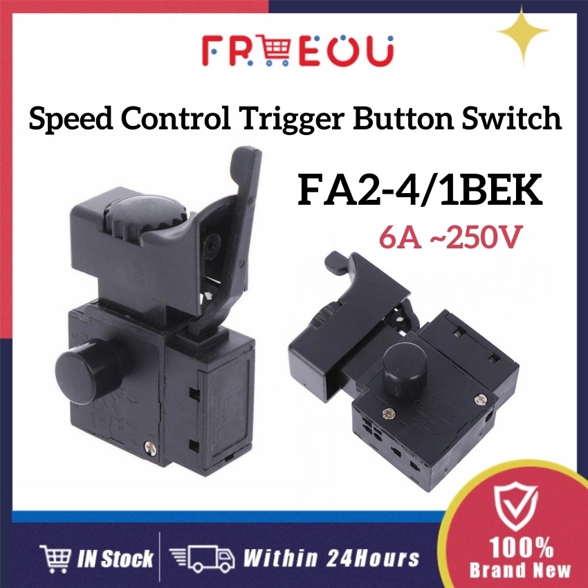 Trigger Switch FA2-4/1BEK 6A 250V Electric Drill Hammer Tool Power ...