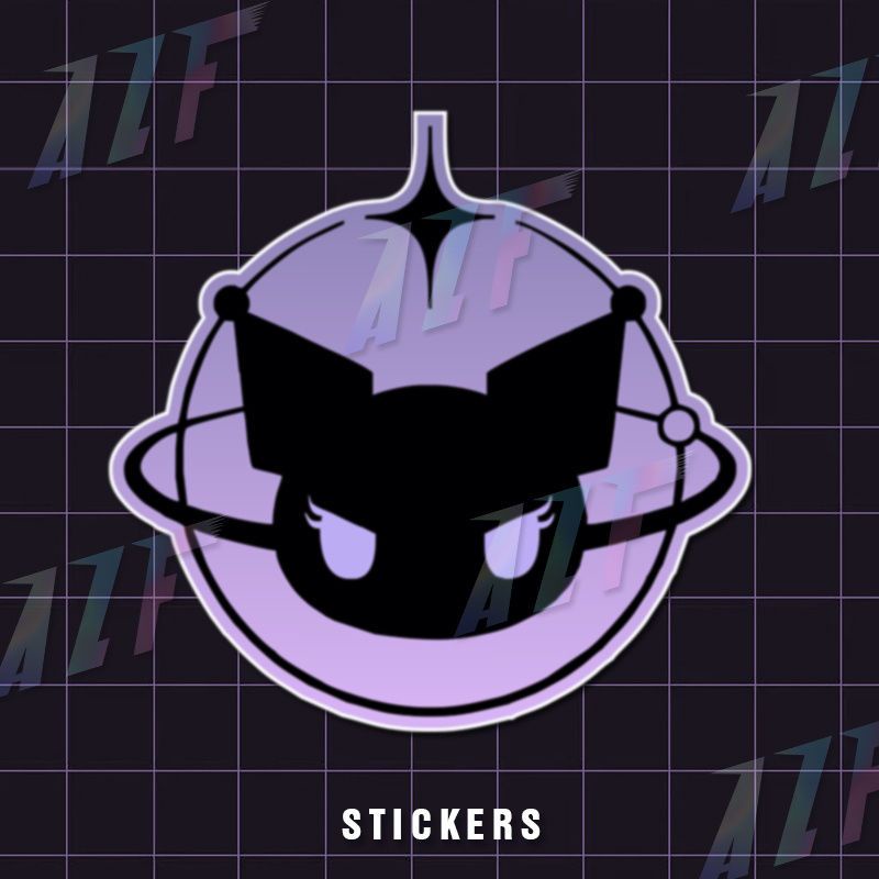 Car Stickers Kuromi Logo Car Door Decoration Stickers Cartoon ...