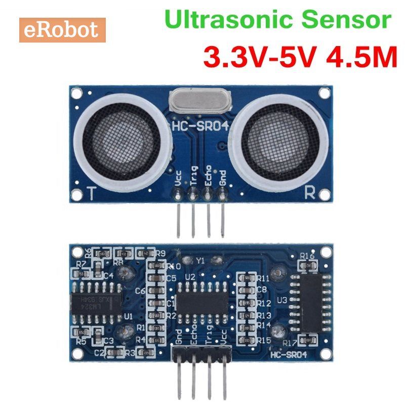 Ultrasonic Sensor HC-SR04 HCSR04 To World Ultrasonic Wave Detector ...