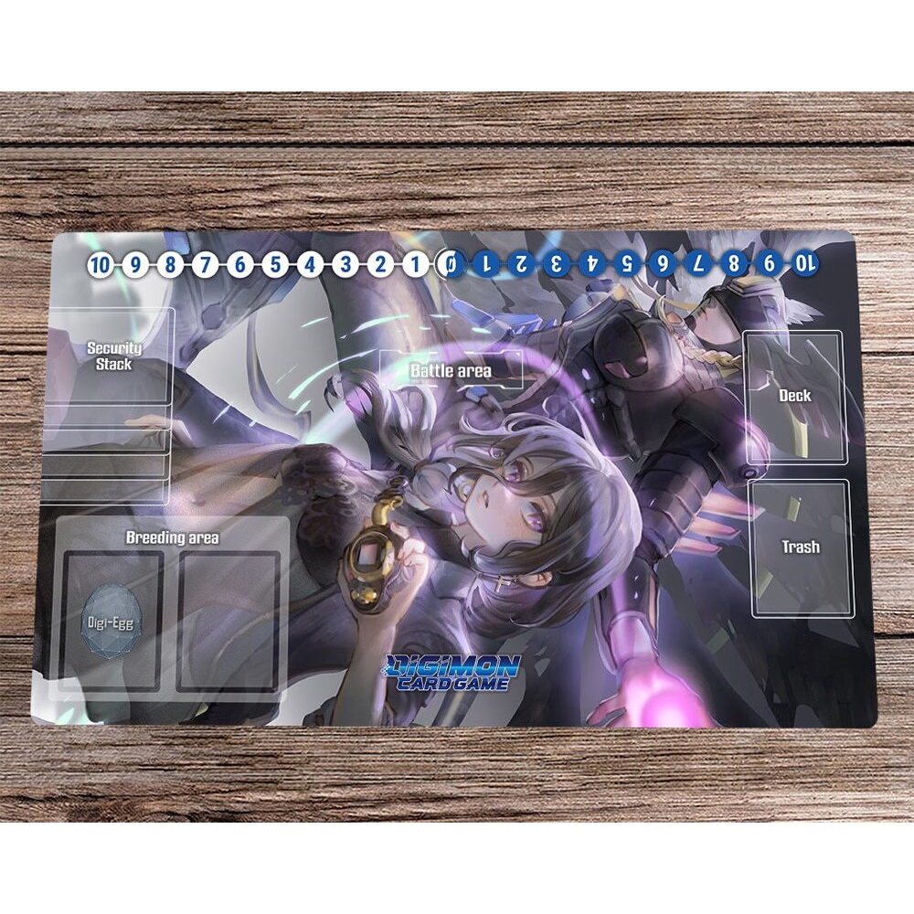 Digimon Mastemon Duel Playmat Trading Card Game Mat DTCG CCG Mat Desk ...