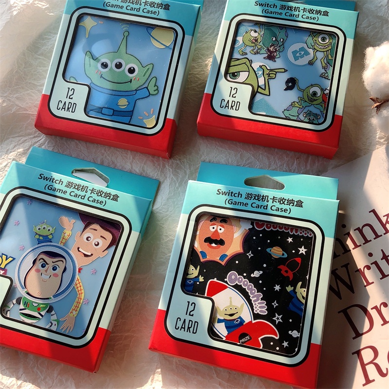 Cute Alien Pikachu Portable Nintendo Switch OLED Lite Game Card Storage ...