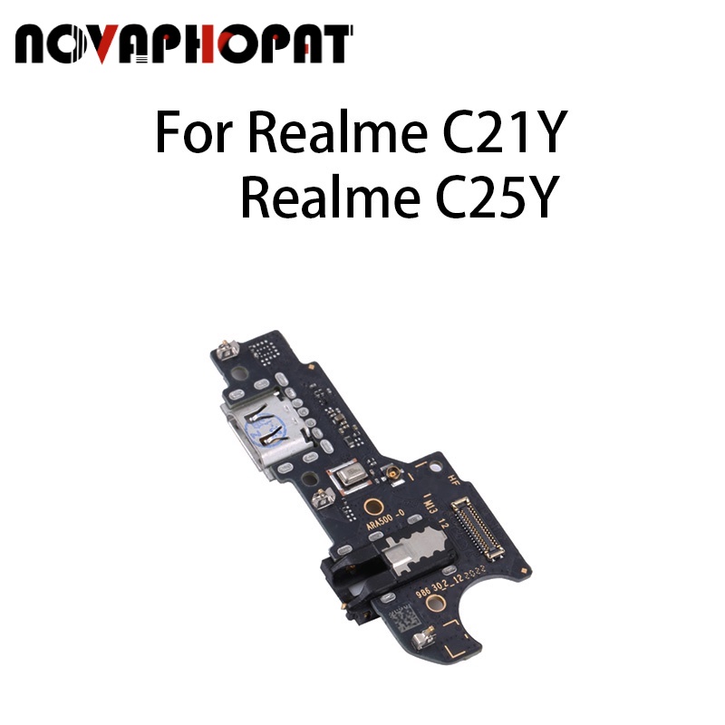 Novaphopat USB Dock Charging Port Charger Board Flex Cable Connector For Realme C21Y / Realme ...