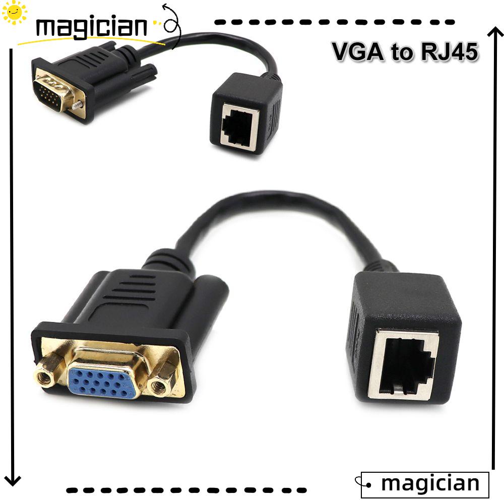 MAGIC Black VGA Extender Requires No External Power Ethernet Port VGA ...