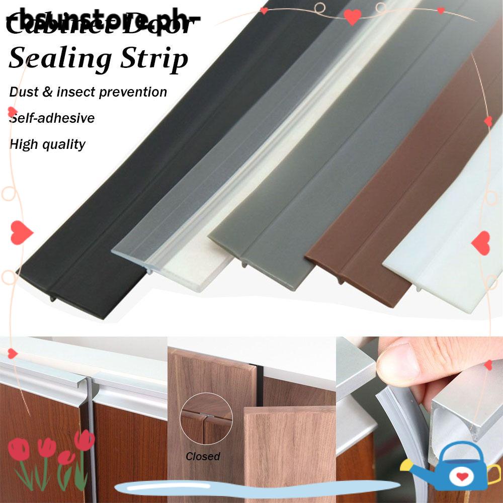 BSUNS Cabinet Door Strip TPE Wardrobe Seal Gap Filling Dust-proof Strip ...