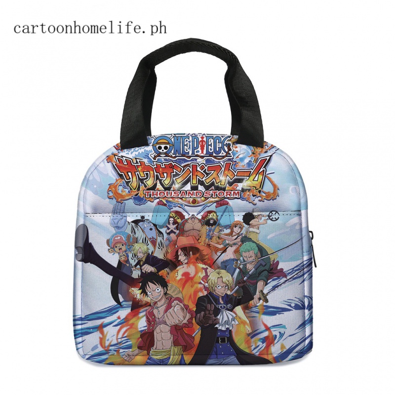 ONE PIECE Insulated Lunch Bag Thermal Lunch Box For Kids School Lunch ...