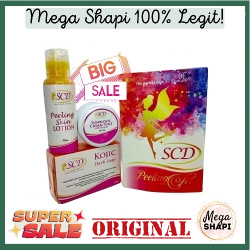 Original SCD Peeling Skin Big Set | Small Set |Rejuvenating Set COD ...