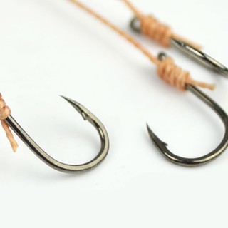 Creekmoon 5 bags High Carbon Steel Fishing String Hook with 5 Single ...