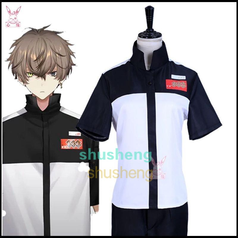 Anime VTuber NIJISANJI EN Alban Knox Cosplay Costume Casual Jacket ...