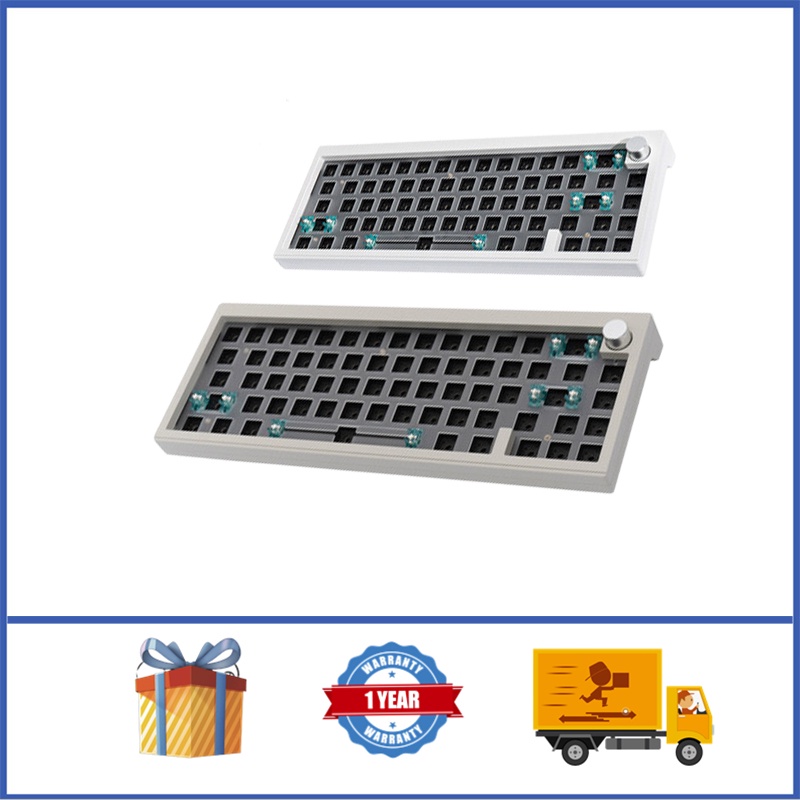 CIDOO V65 Wired/Bluetooth Mechanical Keyboard Kit 65% Layout GASKET ...