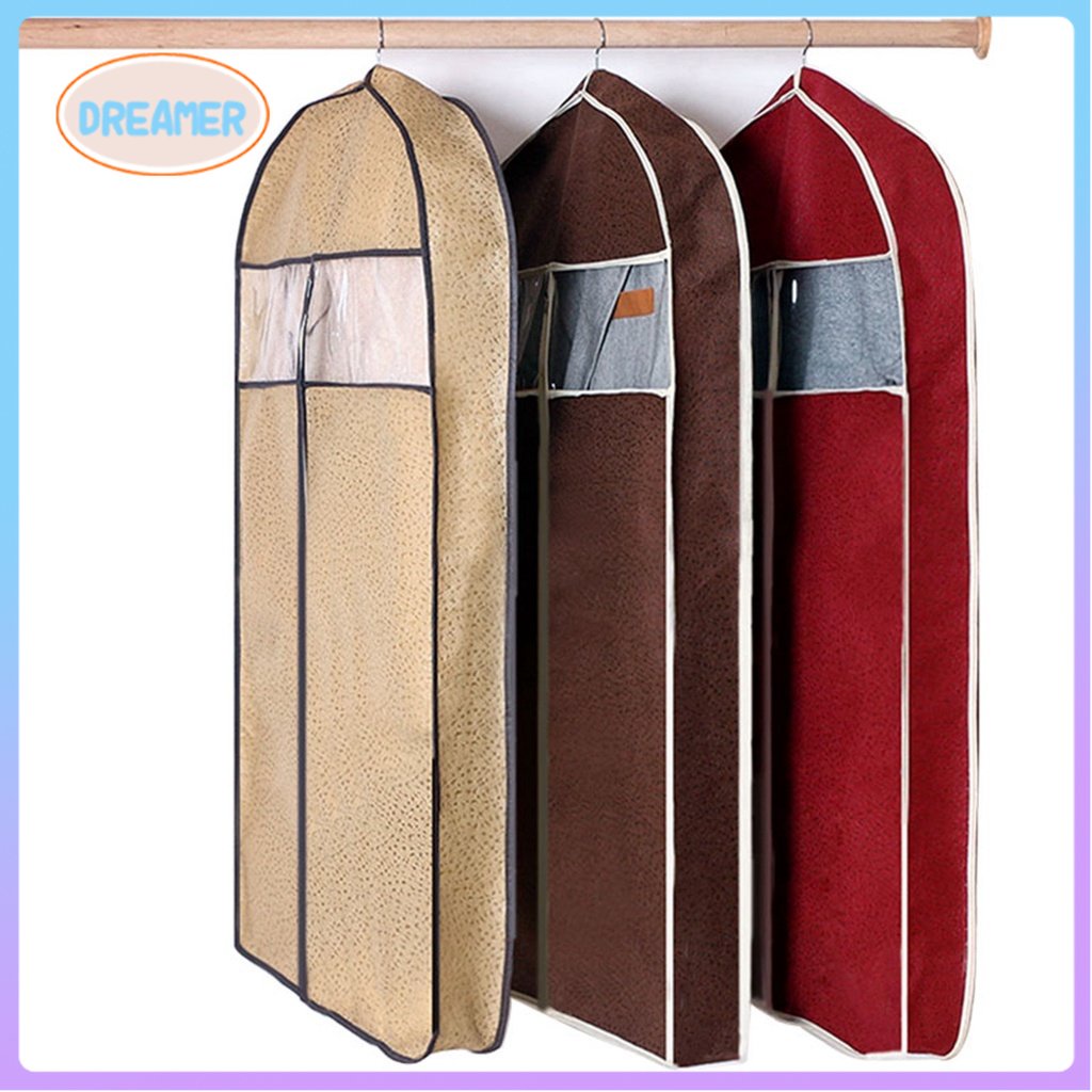 3D Hanging Clothes Cover Protect Case Household Closet Clothes Dust ...