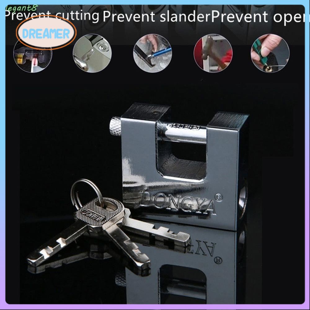 60 MM/90MM Heavy Duty Padlock With 3 Keys Anti-Theft Antirust Door Lock ...