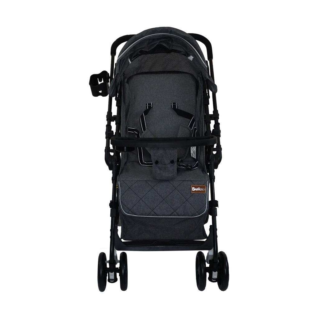 BabyGro Compact Reversible Handle Stroller (Lynx-R) | Shopee Philippines