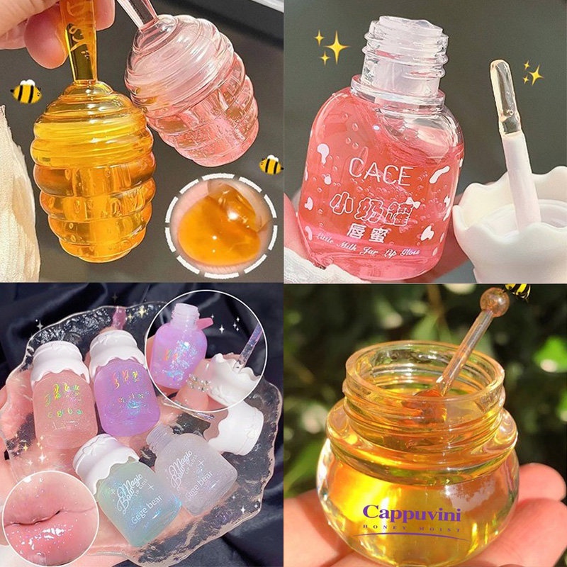 Cappuvini Honey Lip Balm Lip Care Lip Mask Moisturize Lip Balm | Shopee ...