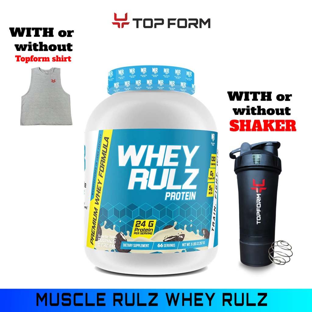 Muscle Rulz WHEY RULZ 5lbs | Shopee Philippines